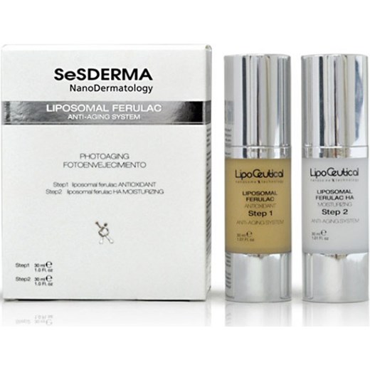 SeSDERMA LIPOSOMAL FERULAC ANTI - AGING SYSTEM zestaw dwóch preparatów ...