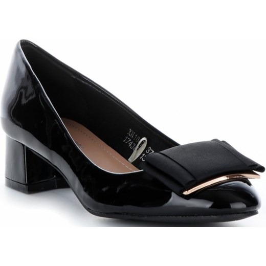 Eleganckie Buty Damskie na Obcasie Lakierowane Czarne Gatisa ... Eleganckie Buty Damskie na Obcasie Lakierowane Czarne Gatisa ...