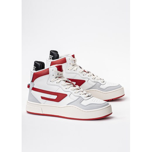 Sneakersy wysokie męskie białe Diesel S-Ukiyo Mid Sneaker Peeker
