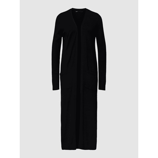 Długi kardigan z nakładanymi wpuszczanymi kieszeniami model ‘LESLY ...