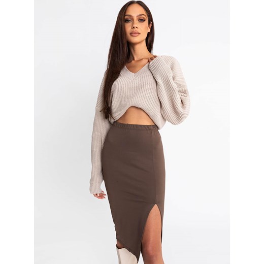 Spódnica Merili - mocca Selfieroom Selfieroom.pl