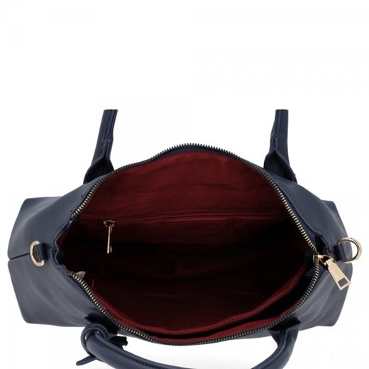 Klasyczna Torebka Damska Kuferek firmy Herisson Granatowa (kolory) PaniTorbalska