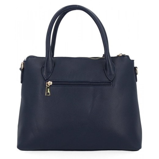 Klasyczna Torebka Damska Kuferek firmy Herisson Granatowa (kolory) PaniTorbalska
