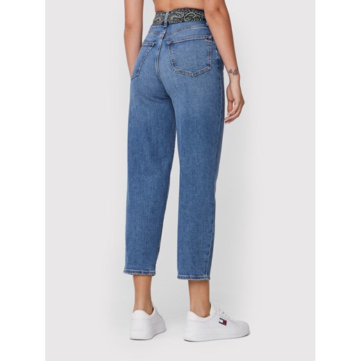 Tommy Hilfiger Jeansy Balloon WW0WW35157 Niebieski Fit MODIVO