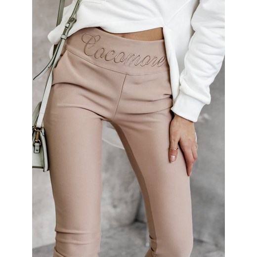 Spodnie Cocomore Logo Pudrowe Lisa Mayo