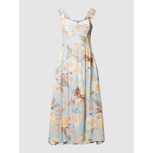 Sukienka midi z kwiatowym wzorem model ‘SUSANNA’ Guess Peek&Cloppenburg