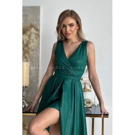 Sukienka butelkowa zieleń Lucy Butik Lalala butiklalala