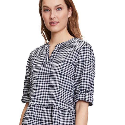 CARTOON Sukienka w kolorze granatowo-białym Limango Polska