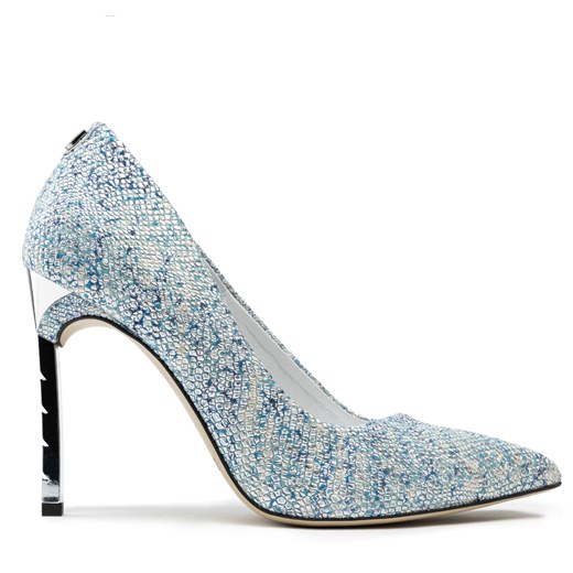 Czółenka R.Polański 808 - Błękitny Snake E2