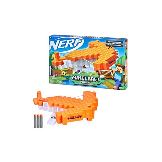 Hasbro Nerf Elite Wyrzutnia Łuk Minecraft Pillager's Crossbow ...
