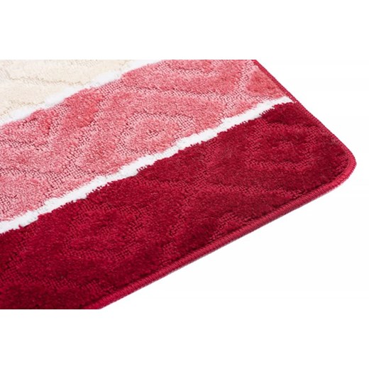 Elegancki komplet dywaników łazienkowych w geometryczny wzór - Danola ...