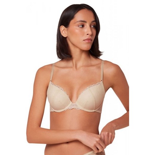 Triumph Bright Spotlight WHU beżowy biustonosz push-up Ekskluzywna.pl