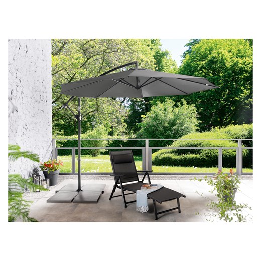 LIVARNO home Parasol ogrodowy, 300 x 258 cm, antracyt LIDL Sklep