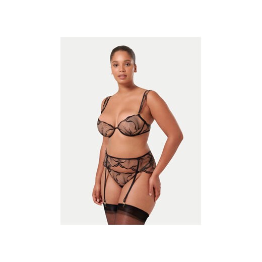 Bluebella Pas do pończoch Marabel 42380 Czarny MODIVO