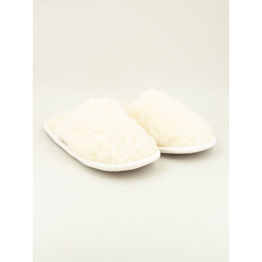 kitz pichler Kapcie "Curly" w kolorze kremowym Limango Polska