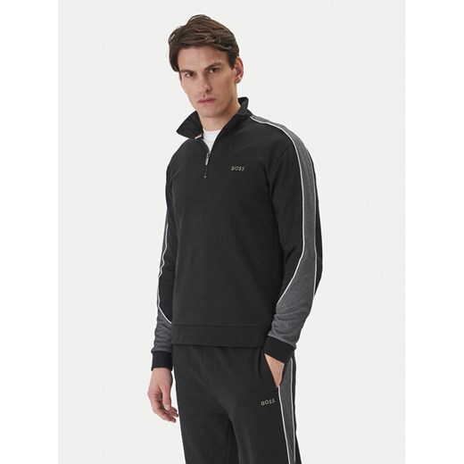 BOSS Bluza 50554780 Czarny Regular Fit MODIVO