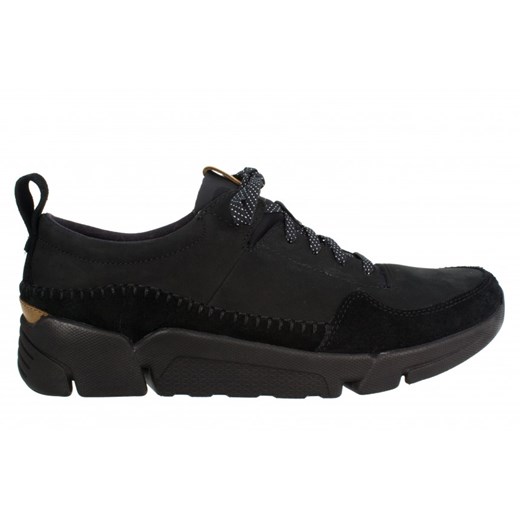Męskie Triactive Run 26132273 Black Nubuck czarny Clarks Ego
