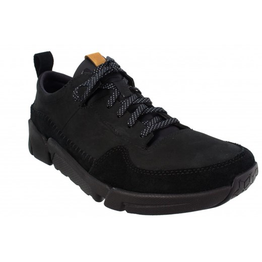 Męskie Triactive Run 26132273 Black Nubuck czarny Clarks Ego