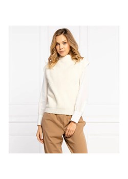 Sweter bonprix zolty akryl